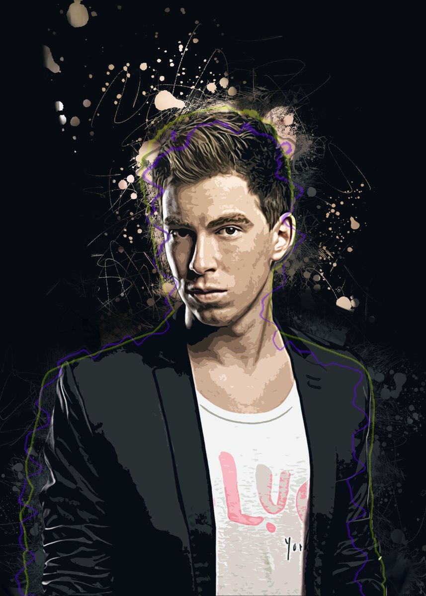 'Hardwell' Poster, picture, metal print, paint by MDA STUDIO | Displate
