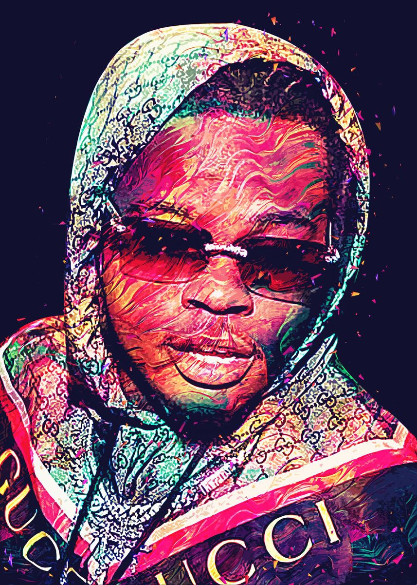 'Gunna' Poster, picture, metal print, paint by SA KE | Displate