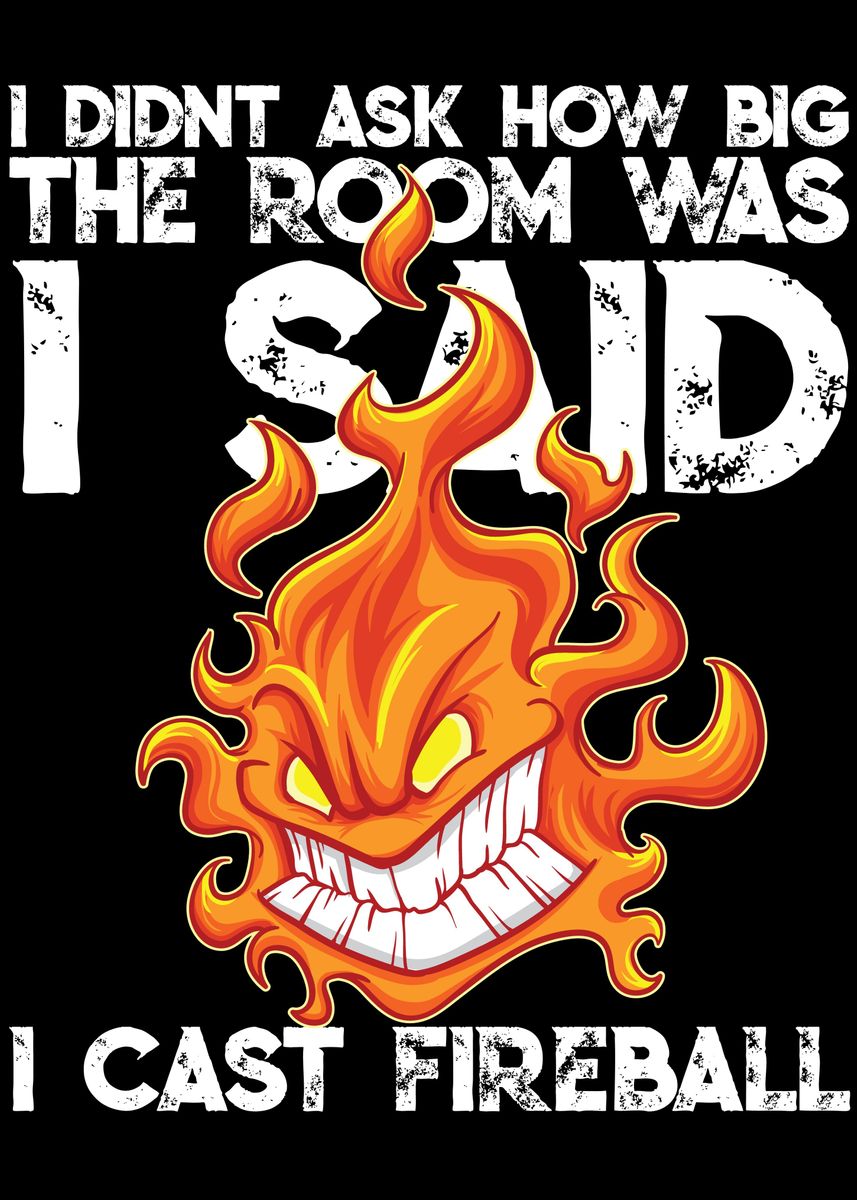 'Wizard Mage Class RPG Meme' Poster, picture, metal print, paint by ...