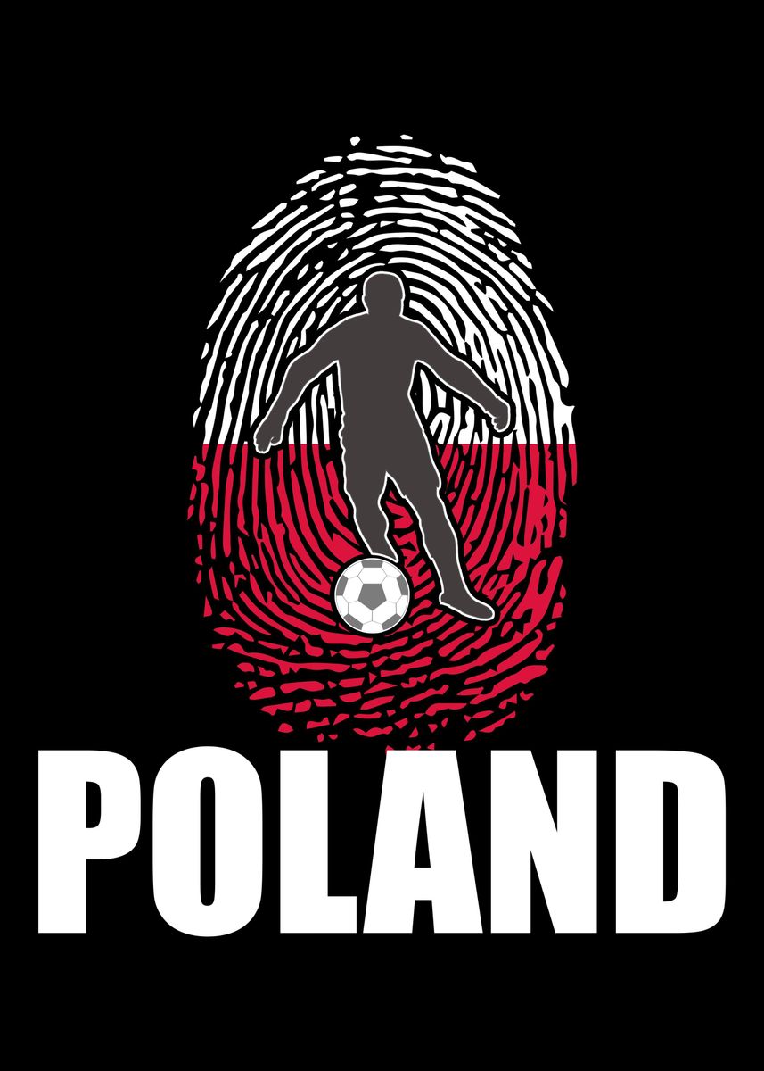 'Poland Football' Poster, picture, metal print, paint by John DonJoe ...