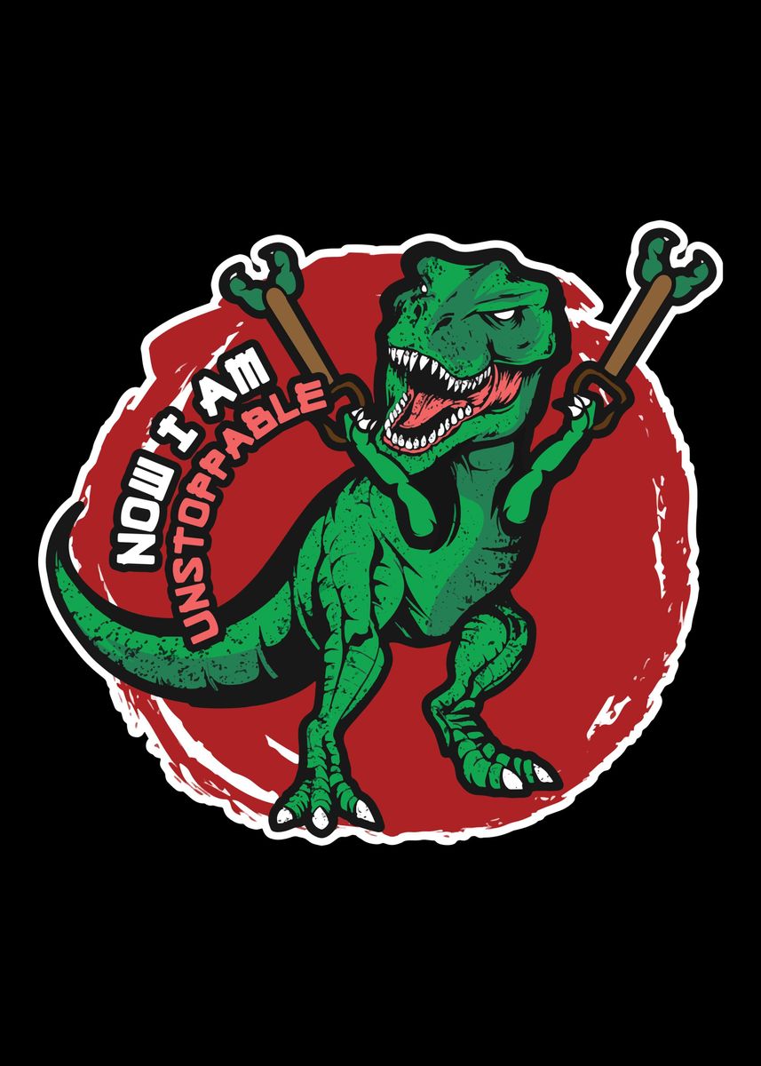 'Now I Am Unstoppable' Poster, picture, metal print, paint by Tobias ...