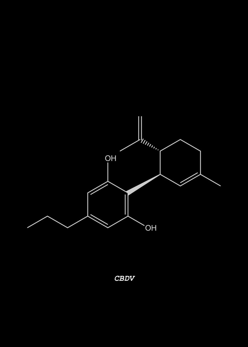 'CBDV' Poster, picture, metal print, paint by ChemECool | Displate