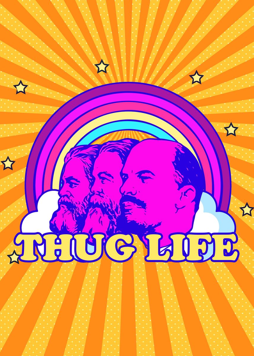 'THUG LIFE' Poster by theanomalius | Displate