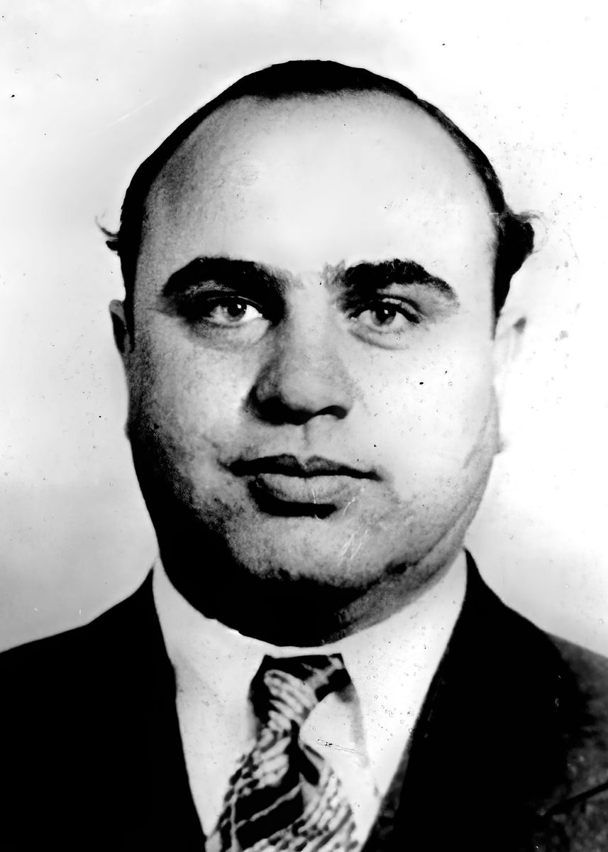 'Al Capone ' Poster, picture, metal print, paint by Owen Forsyth | Displate
