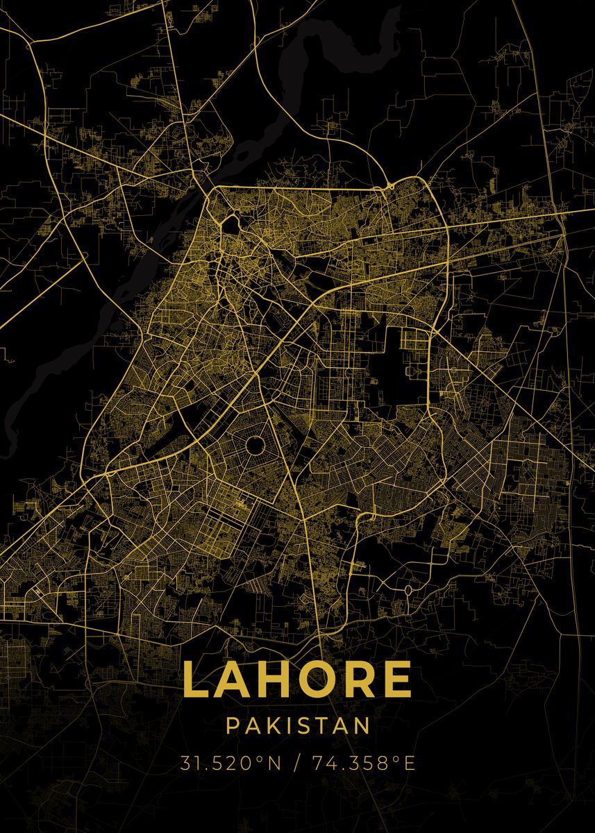 'Lahore Pakistan' Poster by Conceptual Photography | Displate