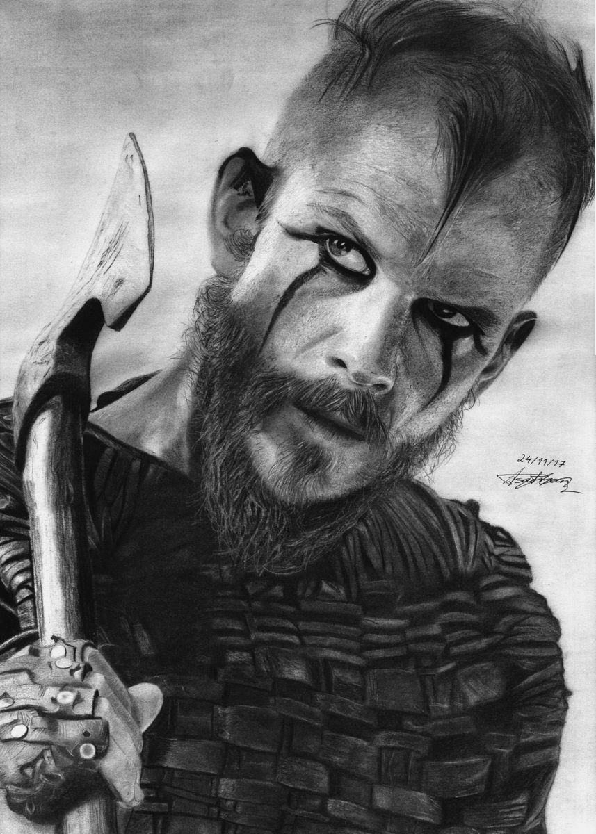 'Floki' Poster, picture, metal print, paint by Garik Asatryan | Displate