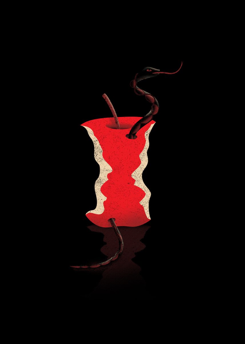 'First Sin' Poster by B4 Abraham | Displate