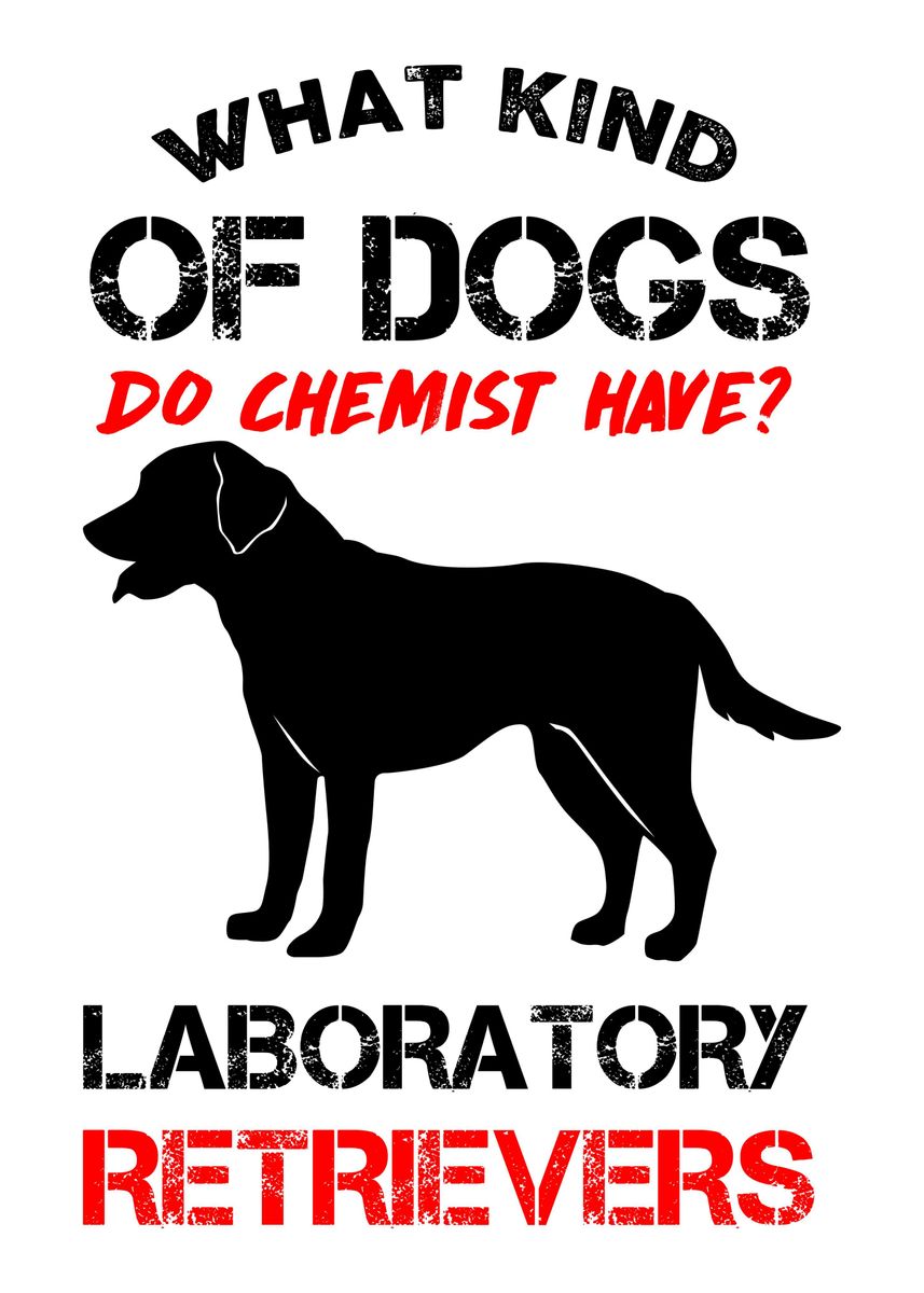 'Chemists dog' Poster, picture, metal print, paint by TheSpezialBrand ...