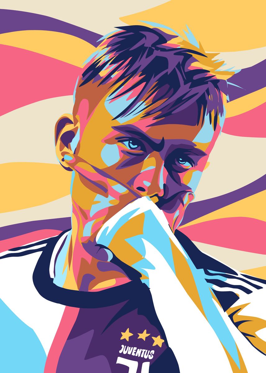 'Paulo Dybala' Poster by Fajar Sidik | Displate