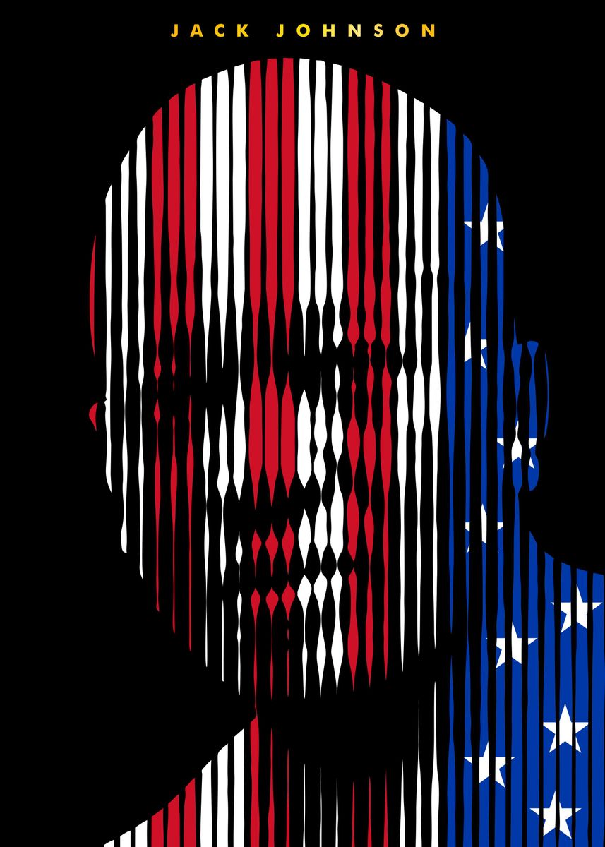 'Jack Johnson' Poster by Yusuf Dedi Wijaya | Displate