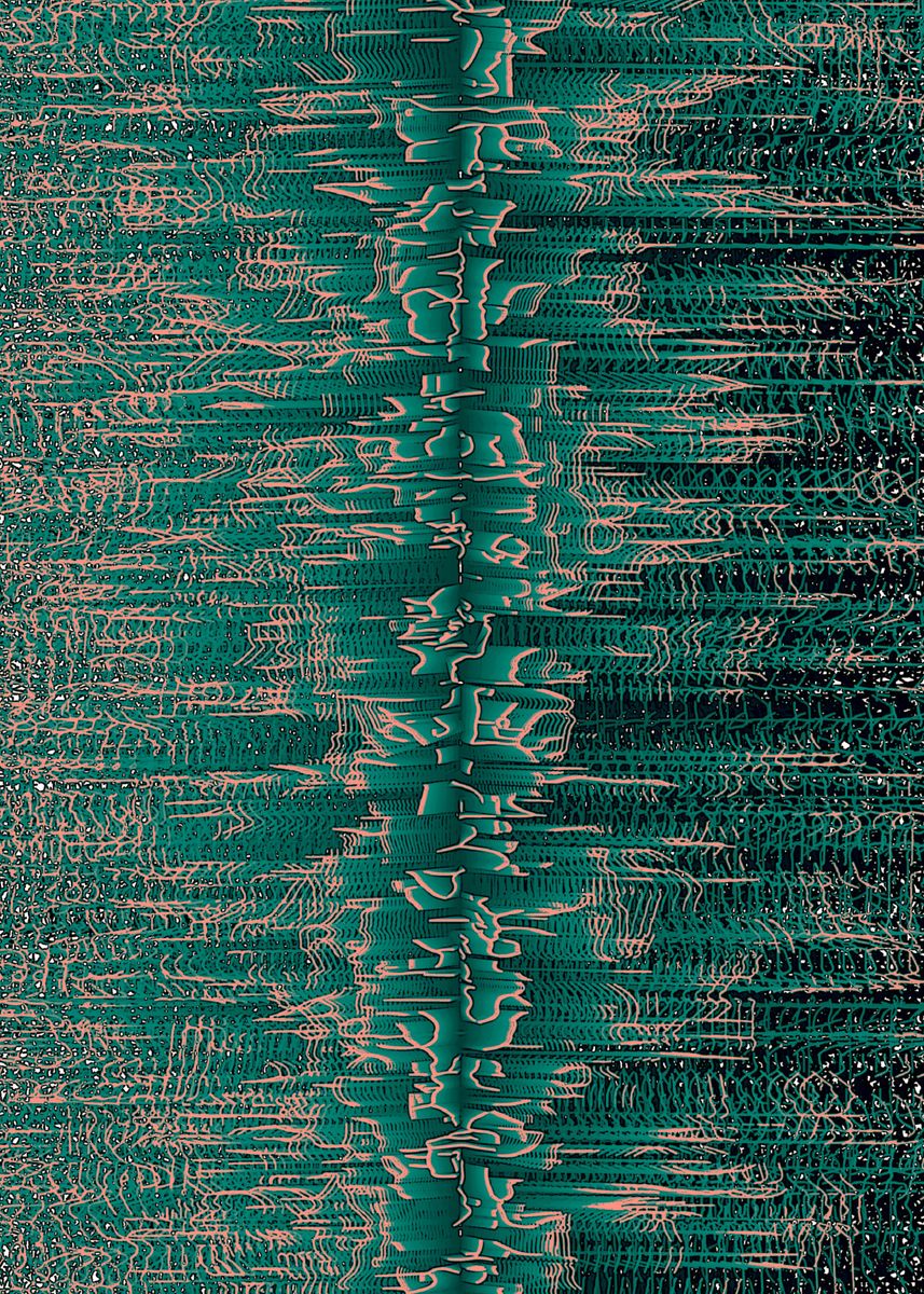 'Splitted' Poster, picture, metal print, paint by Go Tea | Displate