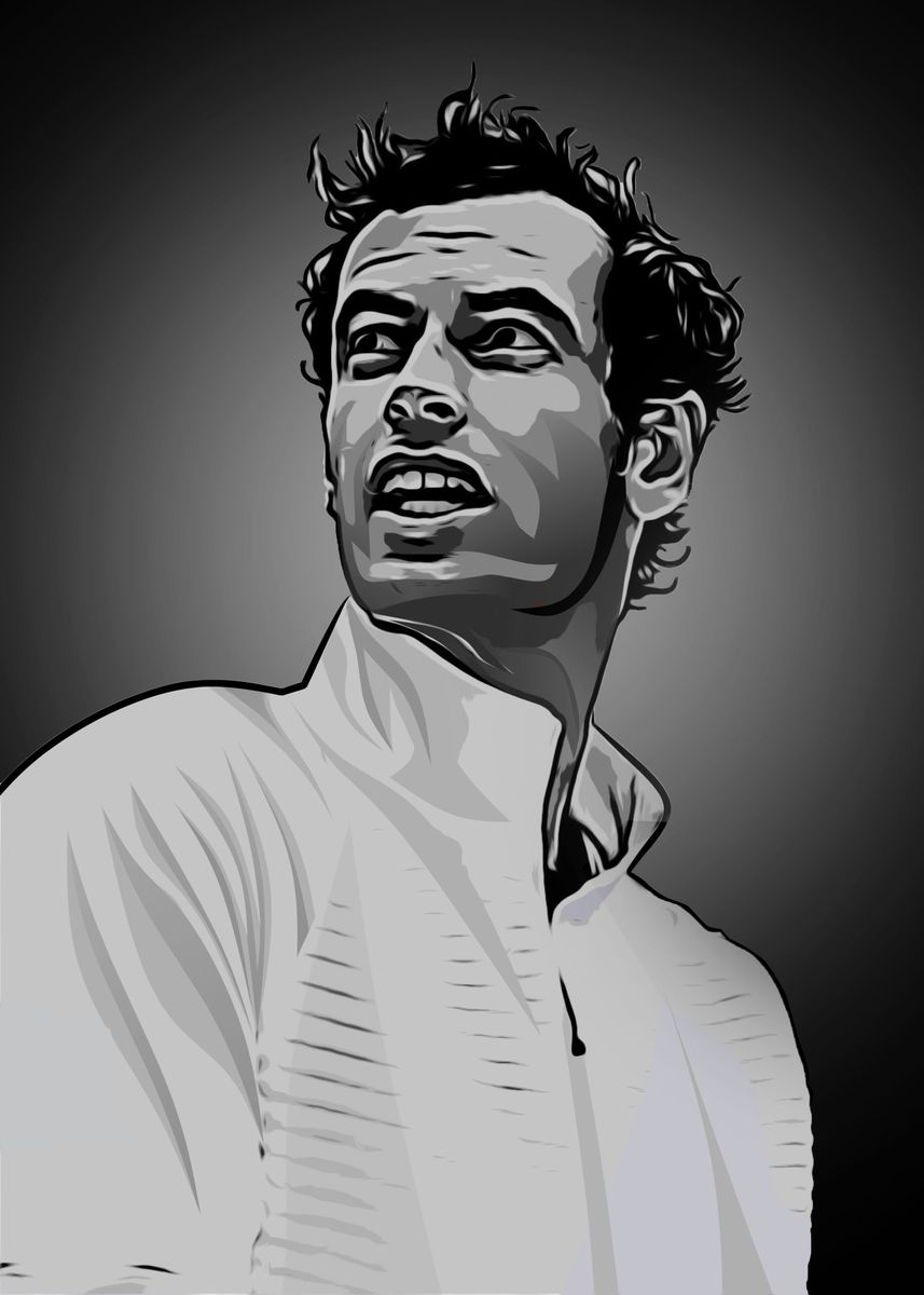 'Andy Murray' Poster, picture, metal print, paint by Miracle Studio ...