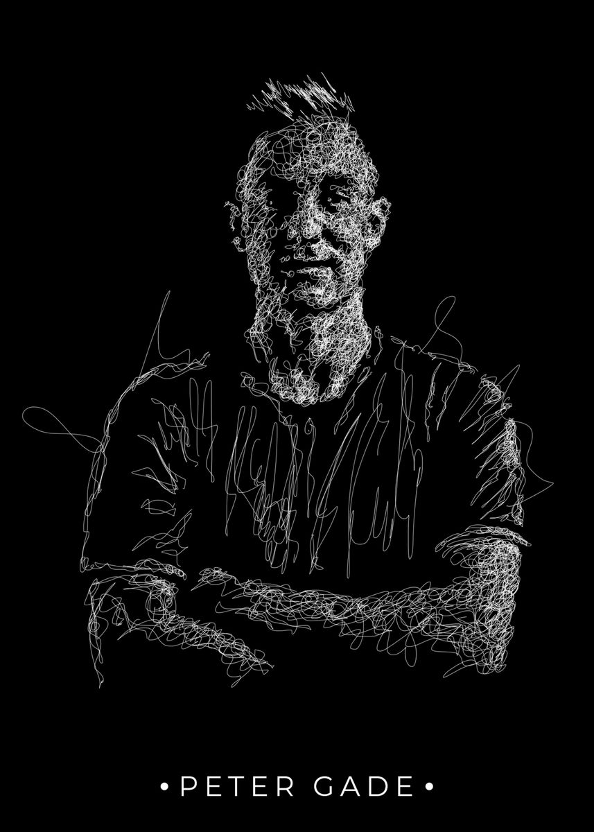 'Peter Gade' Poster, picture, metal print, paint by Pongatworks Co ...