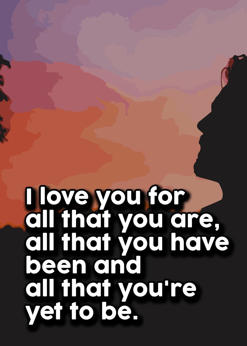 'Life Love Quotes 23' Poster, picture, metal print, paint by Maricris M ...