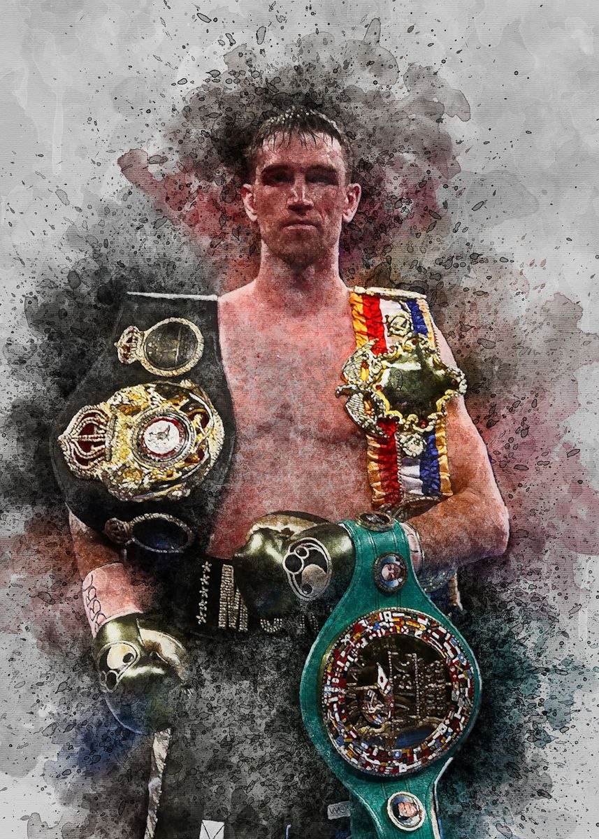 'Callum Smith' Poster, picture, metal print, paint by ONONMADE STUDIO ...