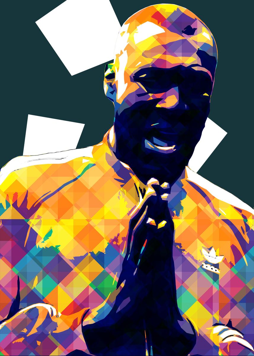 'Stormzy Collection 4' Poster, picture, metal print, paint by Oizy ...