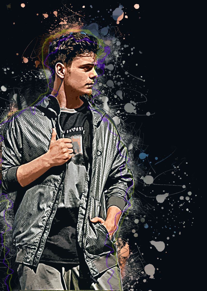 'Martin Garrix' Poster, picture, metal print, paint by MDA STUDIO ...