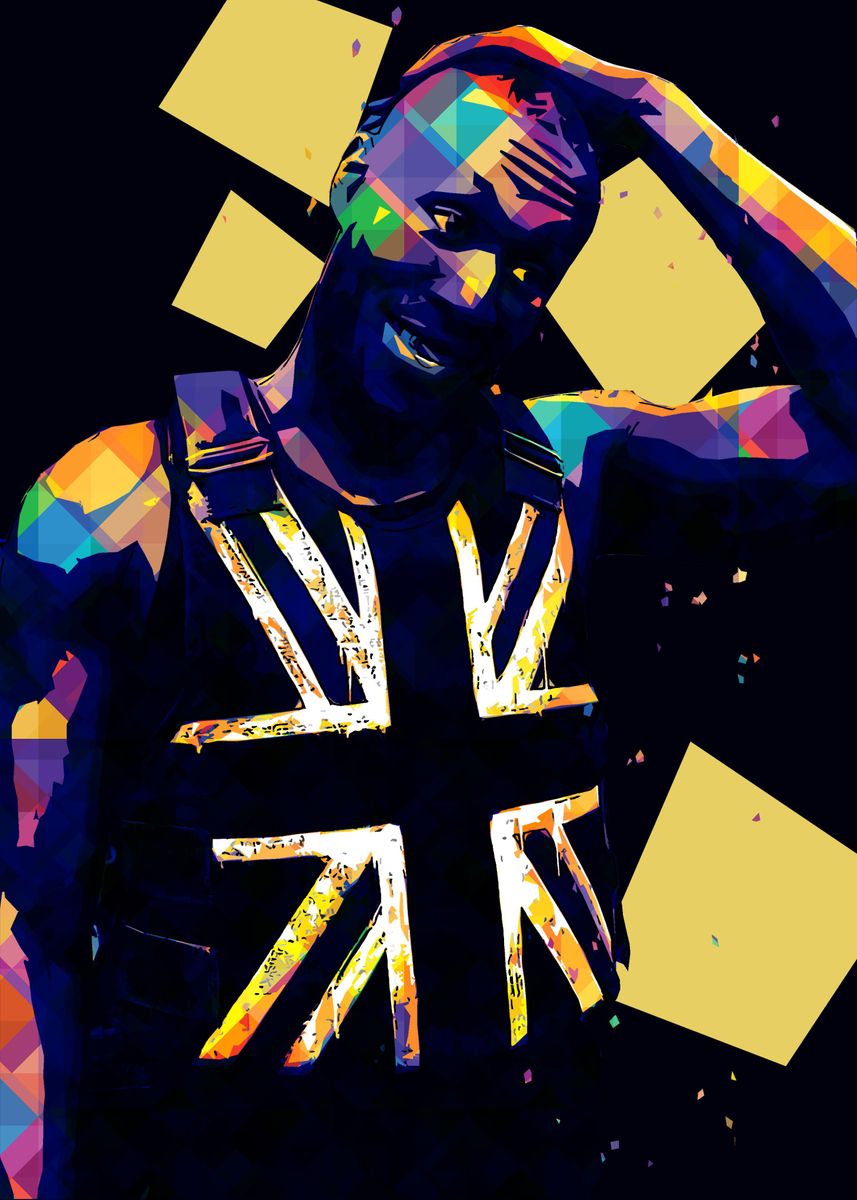 'Stormzy Collection 5' Poster, picture, metal print, paint by Oizy ...