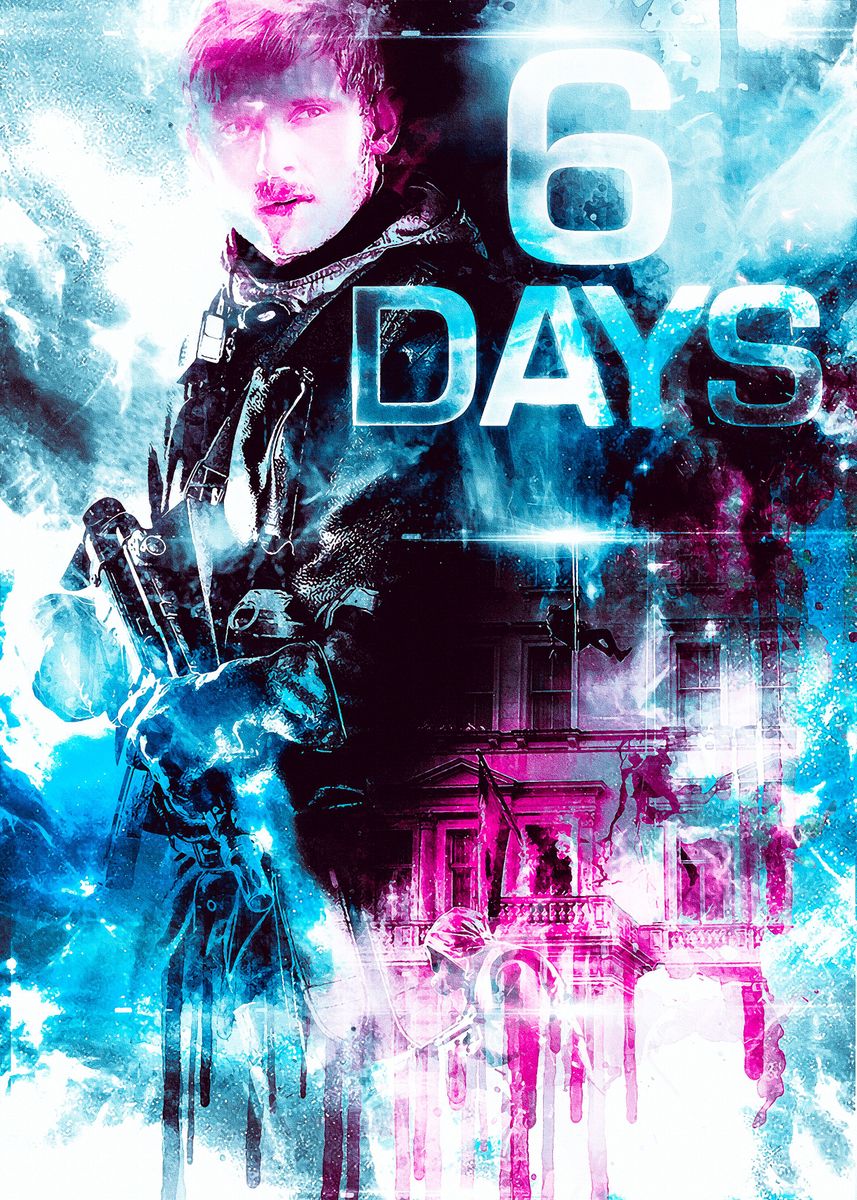 '6 Days' Poster by Vivienne Raymond | Displate