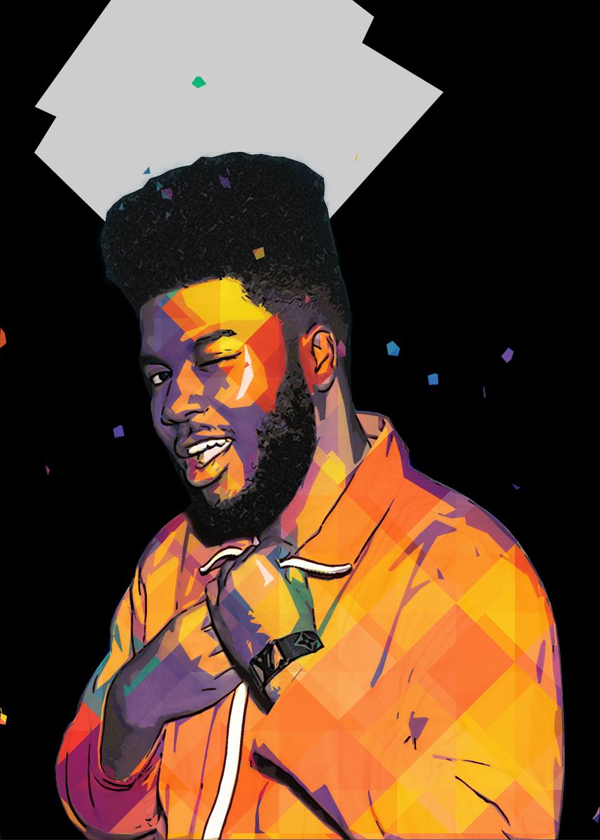 'Khalid' Poster, picture, metal print, paint by OOM TEAM | Displate