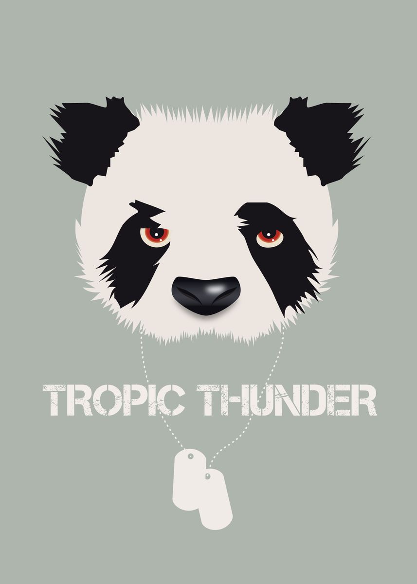 'Tropic Thunder' Poster, picture, metal print, paint by Movie Poster ...