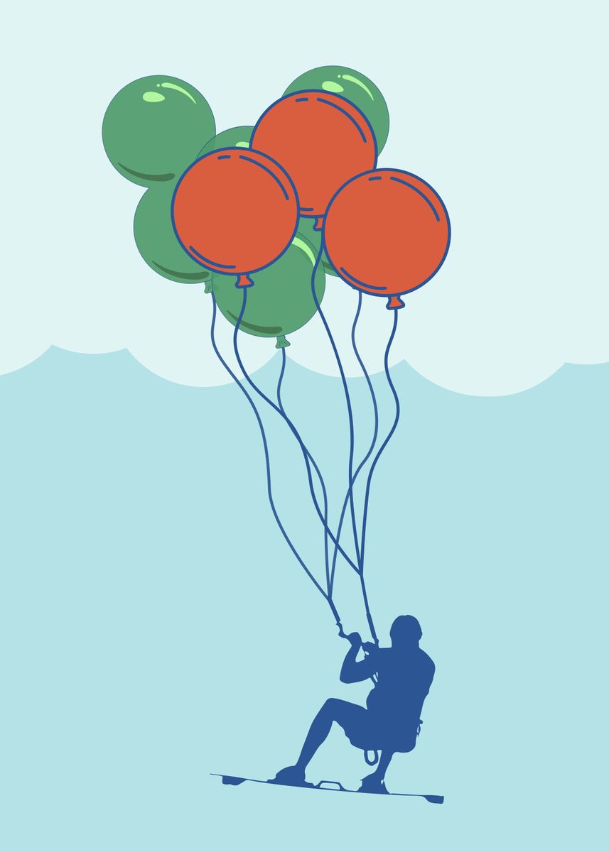 'Reaching new heights' Poster by TheNicePoster | Displate