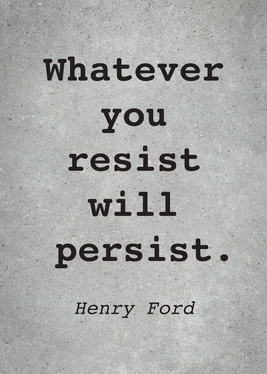 'Henry Ford Quote L030' Poster, picture, metal print, paint by Go Fonix ...