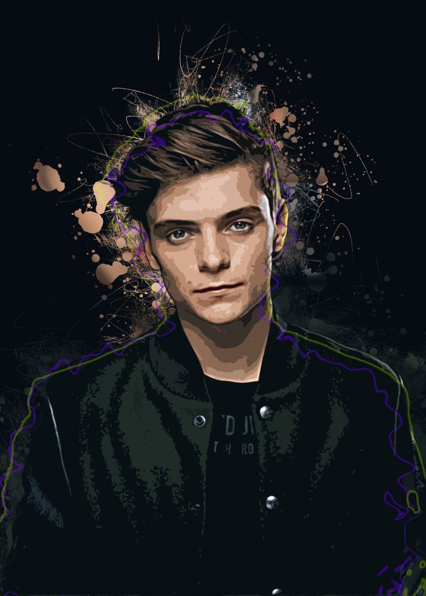 'Martin Garrix' Poster, picture, metal print, paint by MDA STUDIO ...