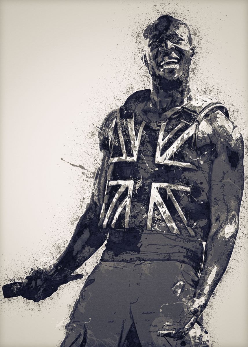 'Stormzy Collection 9' Poster, picture, metal print, paint by Oizy ...