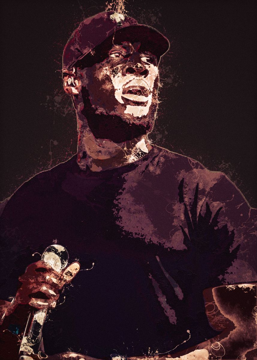 'Stormzy British Rapper 6' Poster by My Legion | Displate