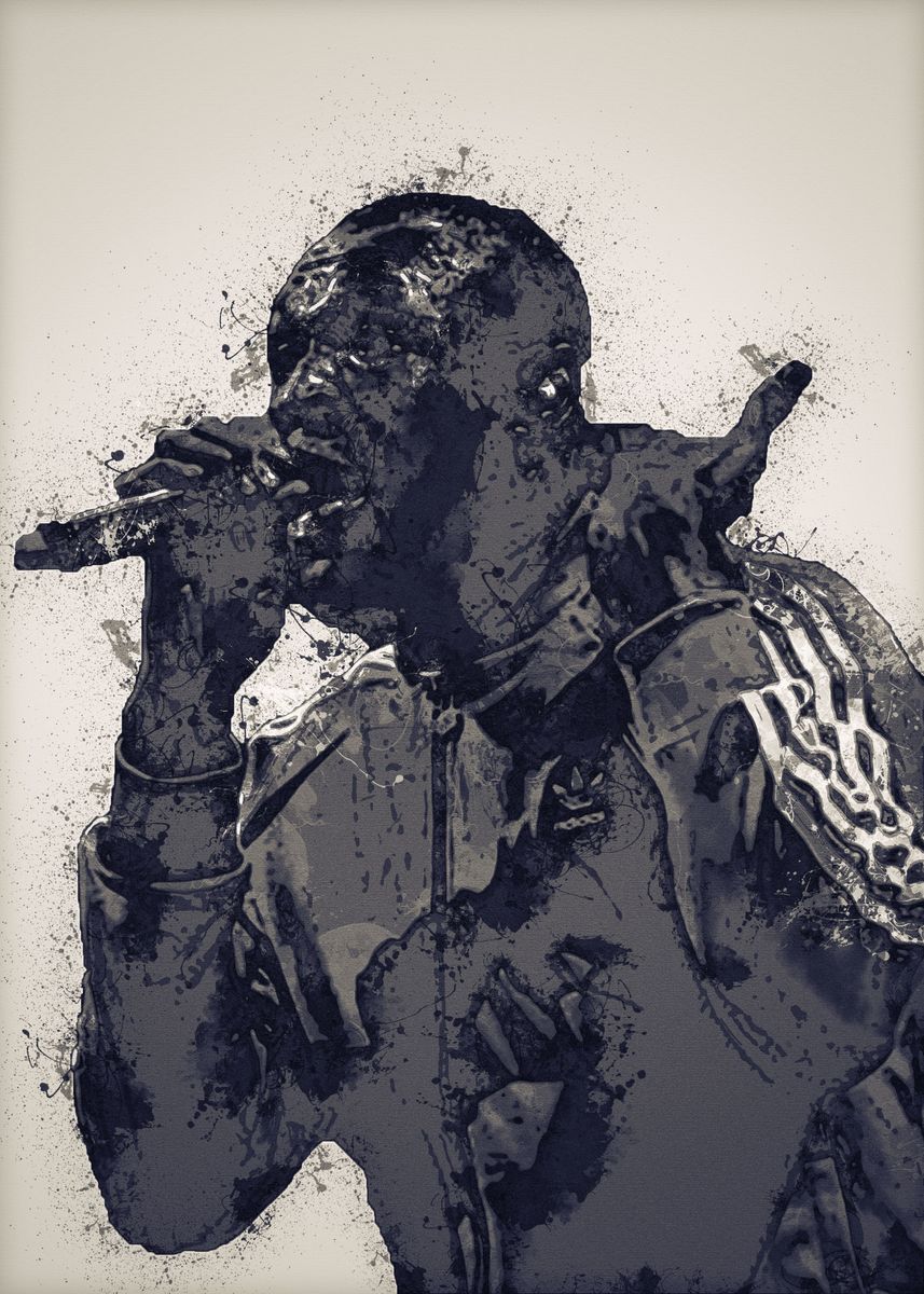 'Stormzy Collection 20' Poster, picture, metal print, paint by Oizy ...