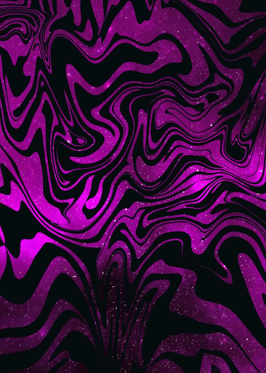 'Galaxy Marble 10' Poster by Aloke Design | Displate