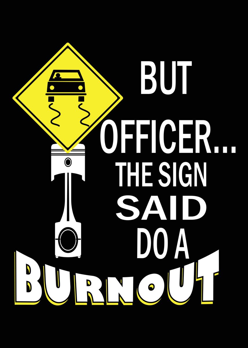 'Funny Car Lover Gift' Poster by PlateMadeStuff | Displate