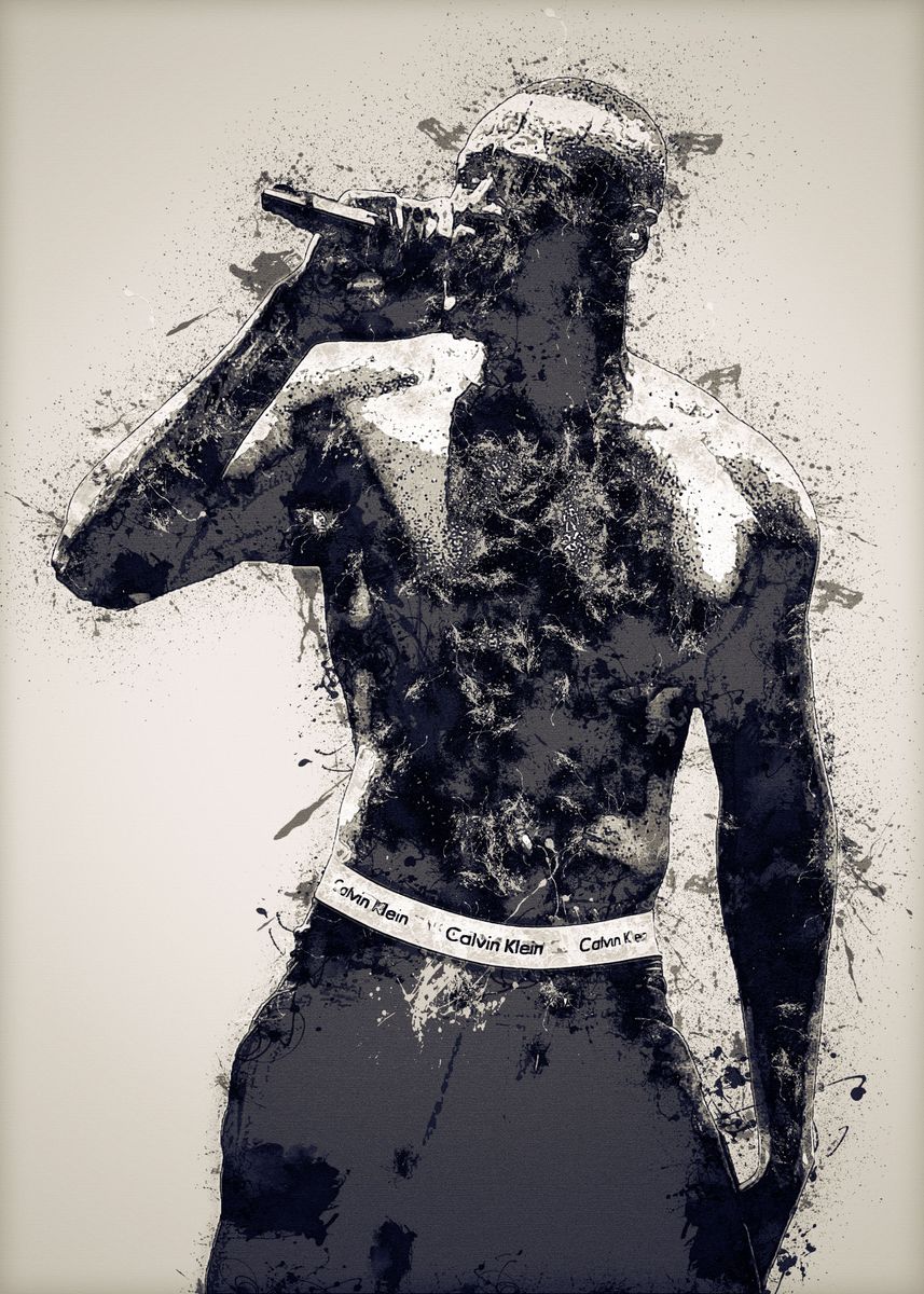 'Stormzy Collection 27' Poster, picture, metal print, paint by Oizy ...