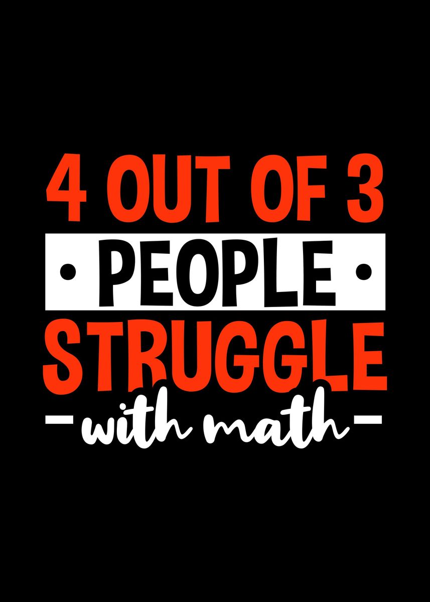 'Math Mathematician' Poster, picture, metal print, paint by Mealla ...