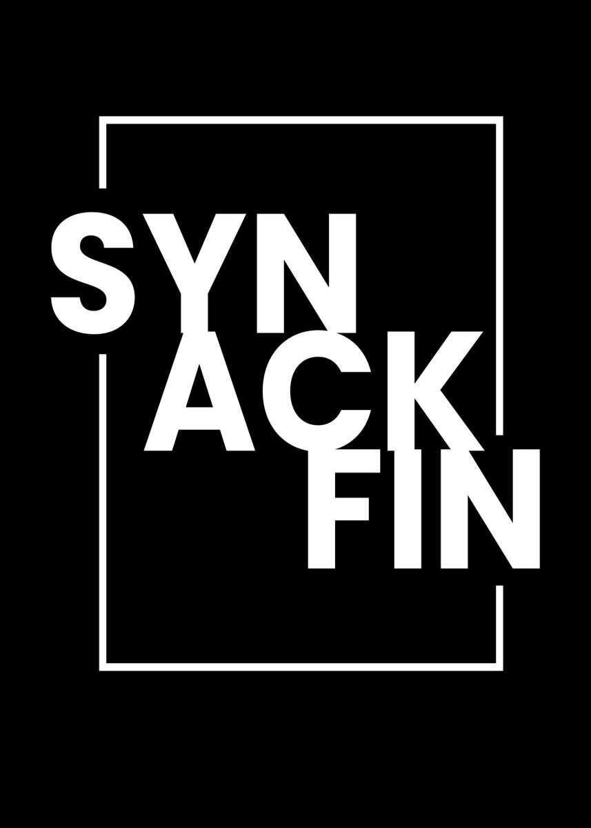 'SYN ACK FIN IT Hacker Code' Poster by Mooon | Displate