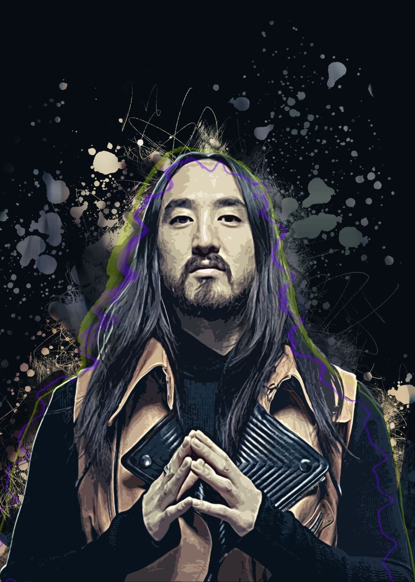 'Steve Aoki' Poster by MDA STUDIO | Displate