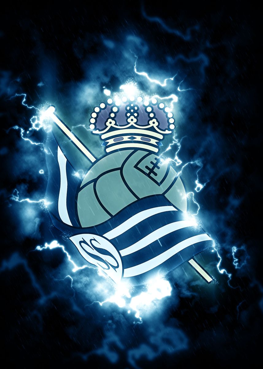 'Real Sociedad' Poster, picture, metal print, paint by Jean Sattler ...