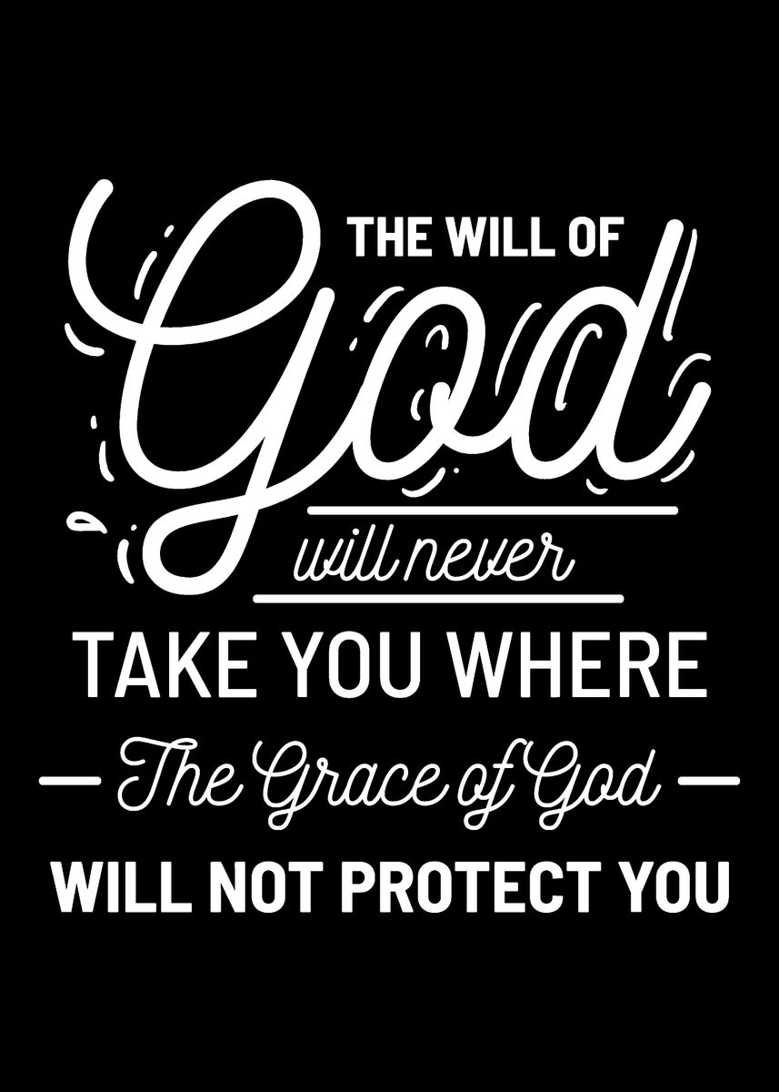 'Will of God Priest Or Past' Poster, picture, metal print, paint by ...