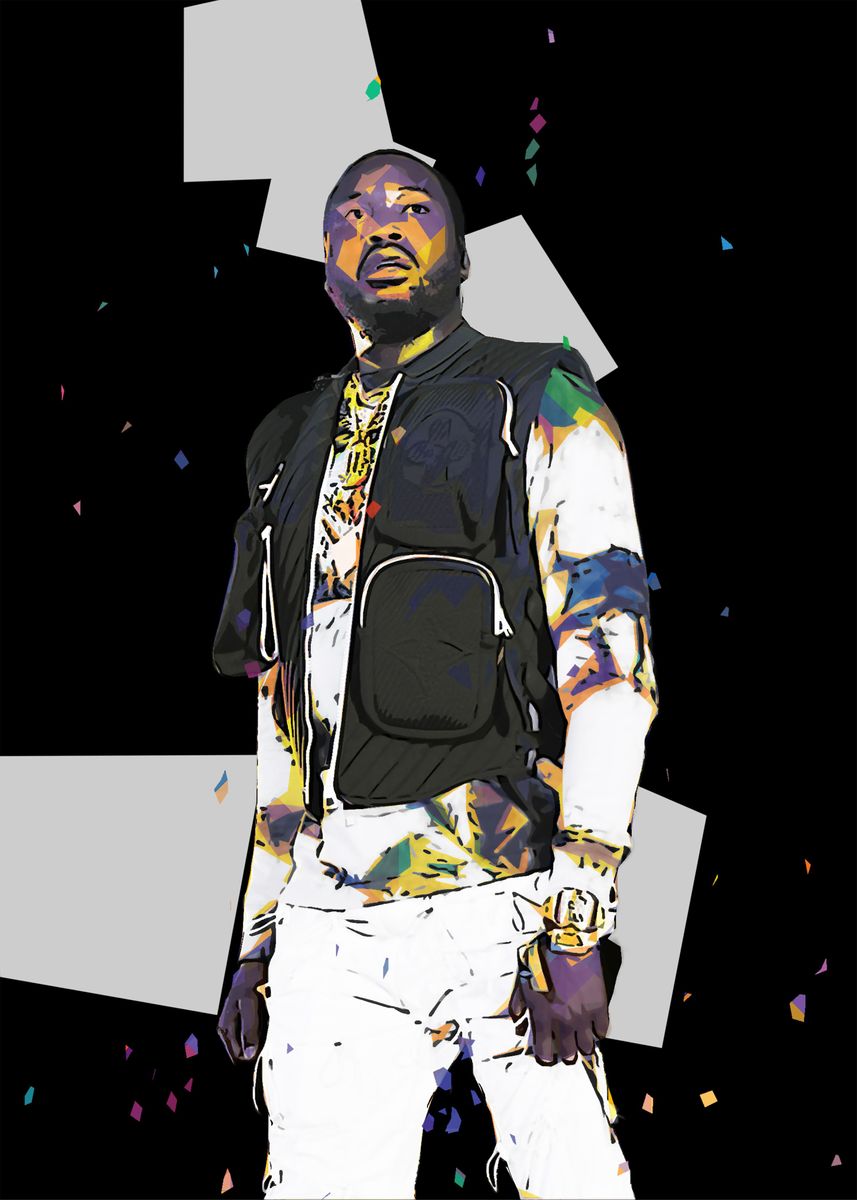 'Meek Mill' Poster by OOM TEAM | Displate