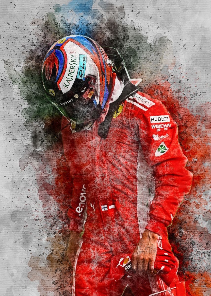 'Kimi Raikkonen' Poster by PADA GROUP | Displate
