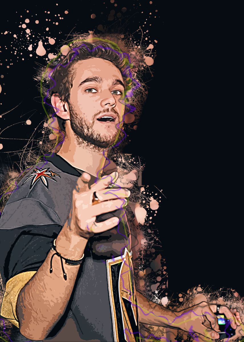 'Zedd' Poster, picture, metal print, paint by MDA STUDIO | Displate