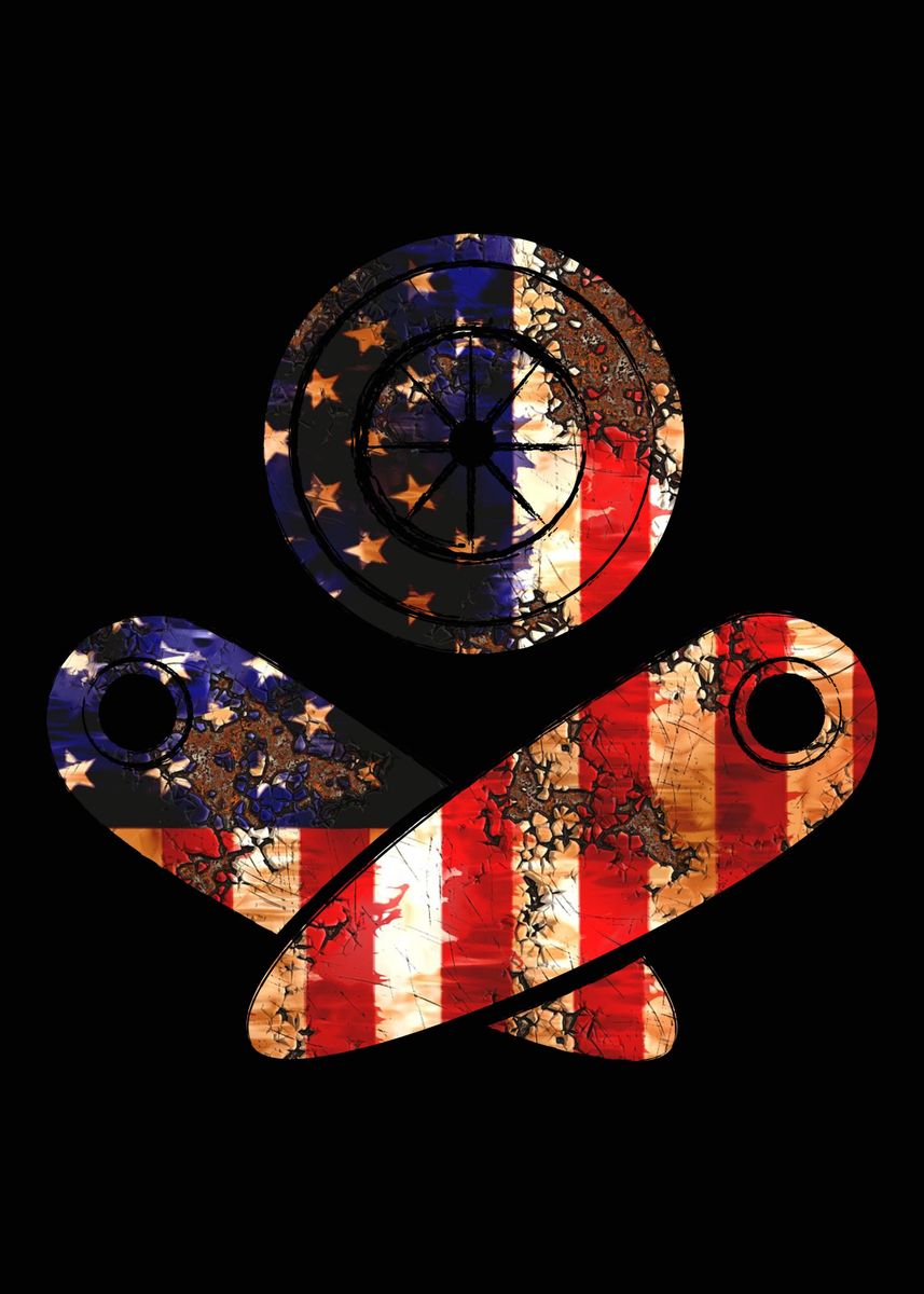 'Pinball Player Gift' Poster, picture, metal print, paint by ...