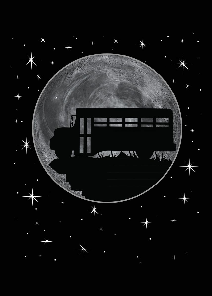 'School Bus Driver Gift' Poster by PlateMadeStuff | Displate