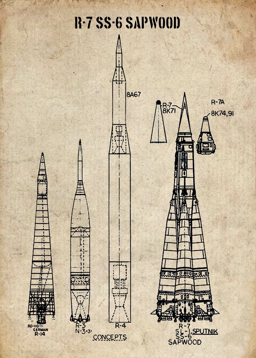'R7 SS6 Sapwood' Poster by MAXART DESIGN | Displate