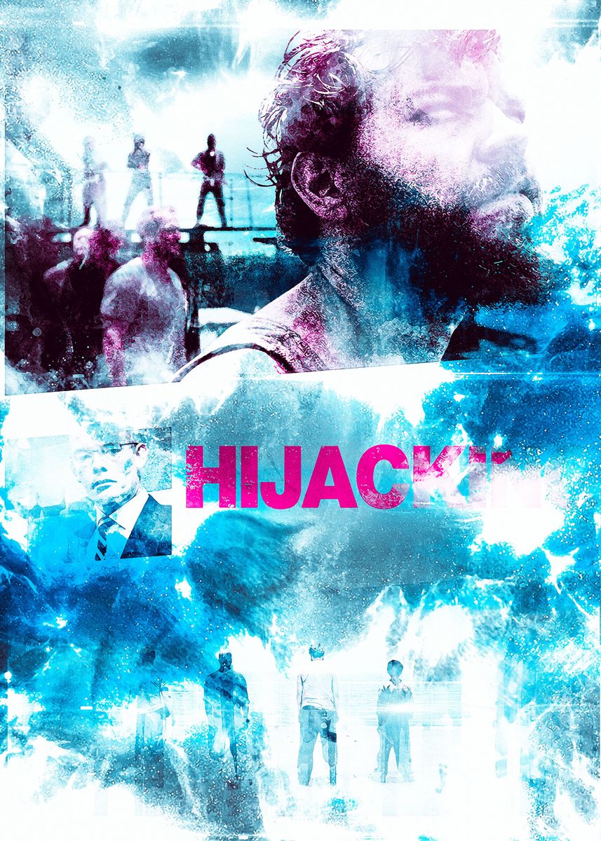'A Hijacking' Poster, picture, metal print, paint by Katerina Lim ...