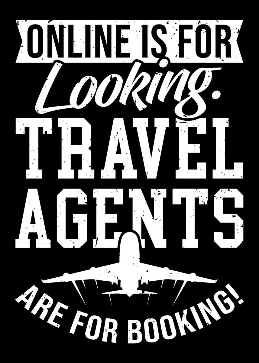 'Travel Agents' Poster, picture, metal print, paint by platenum | Displate