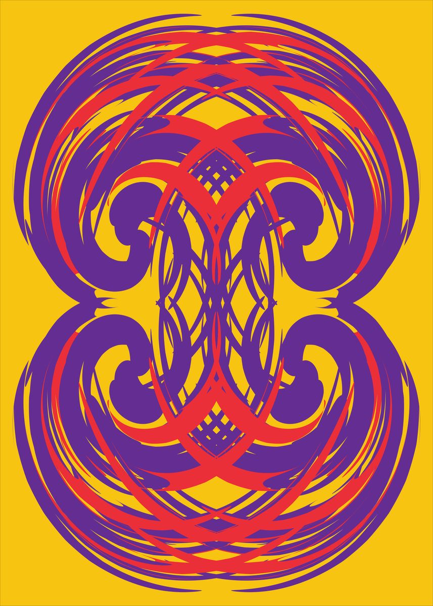 '007 Graphic Fold' Poster by Ferhan Abbas | Displate