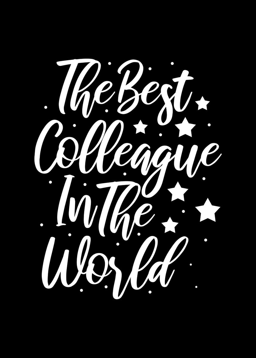 'Colleague Colleagues' Poster, picture, metal print, paint by Norden ...