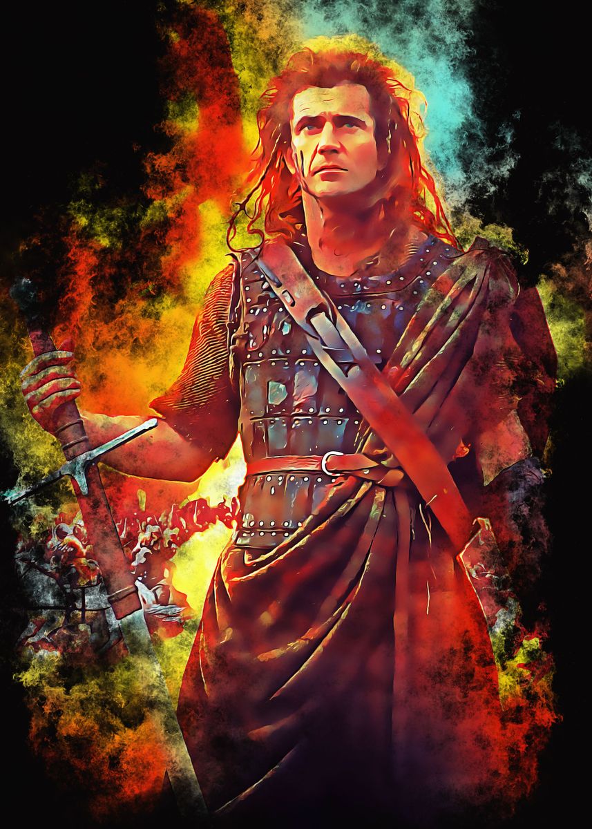 'braveheard' Poster, picture, metal print, paint by marco yan | Displate